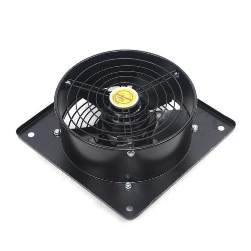 Industrial Extractor Fan With Plate Metal Carbon Axial Commercial ...