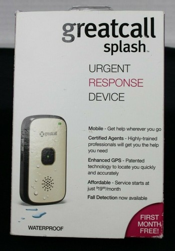 NEW GreatCall Splash Urgent Response Personal Safety Alert Device ...