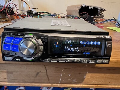 Alpine Old School Stereo Single Din Disc | eBay UK