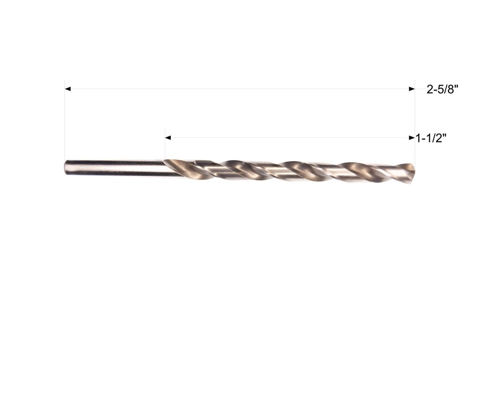 Fraction Drill Bits HSS Most Made in USA | eBay