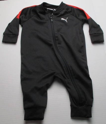 Infant Baby Boys 0-3 Months Puma Black & Red Outfit | eBay