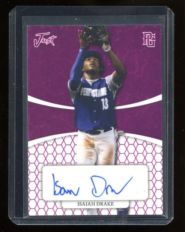 2022 Leaf Perfect Game All-American Baseball AUTO Card - Isaiah Drake ...