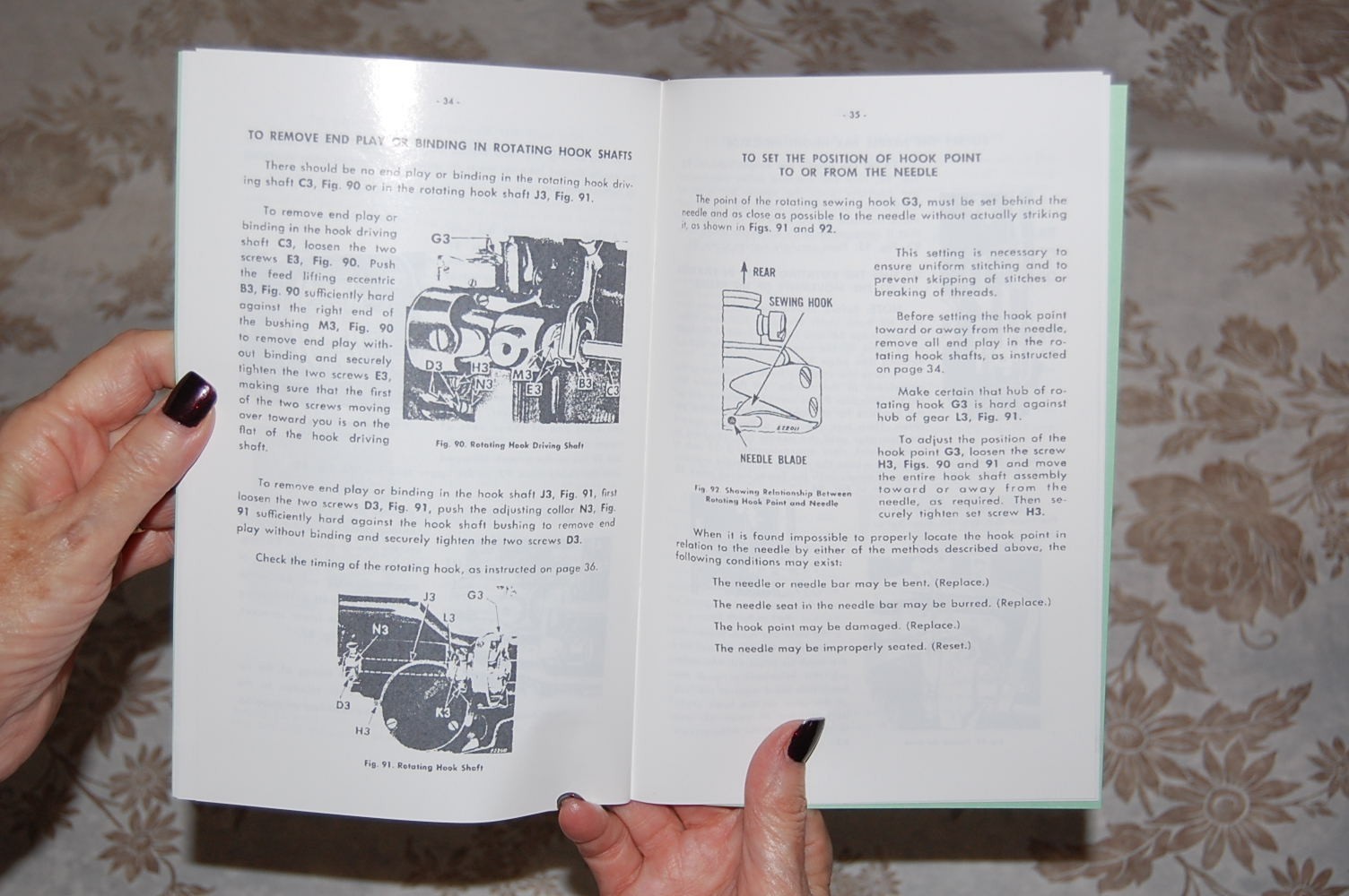 Singer Adjusters Manual to Service, Adjust and Time 206 and 206k Sewing ...