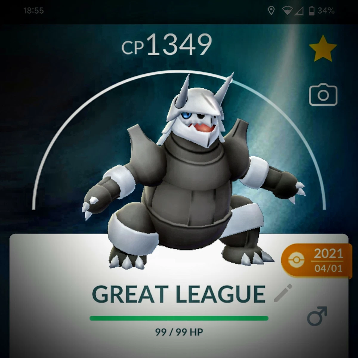 Shiny Aron Evolution