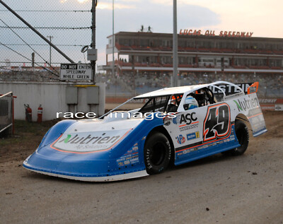 JONATHAN DAVENPORT #49 LUCAS OIL LATE MODEL (2023 SHOW-ME) 8x10 GLOSSY ...
