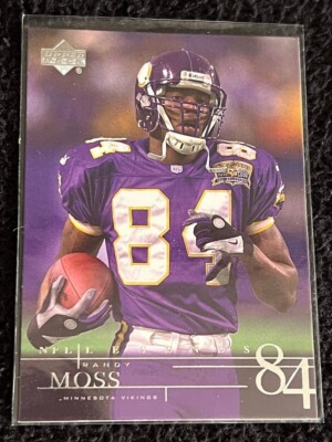 2001 UPPER DECK NFL LEGENDS RANDY MOSS VIKINGS | eBay
