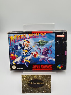 SNES Super Nintendo Mega Man X mit OVP und Anleitung NOE | eBay