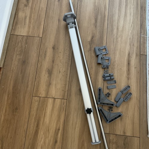 Reimo Table Leg Folding Height Adjustable 55 to 75 cm Complete Table ...