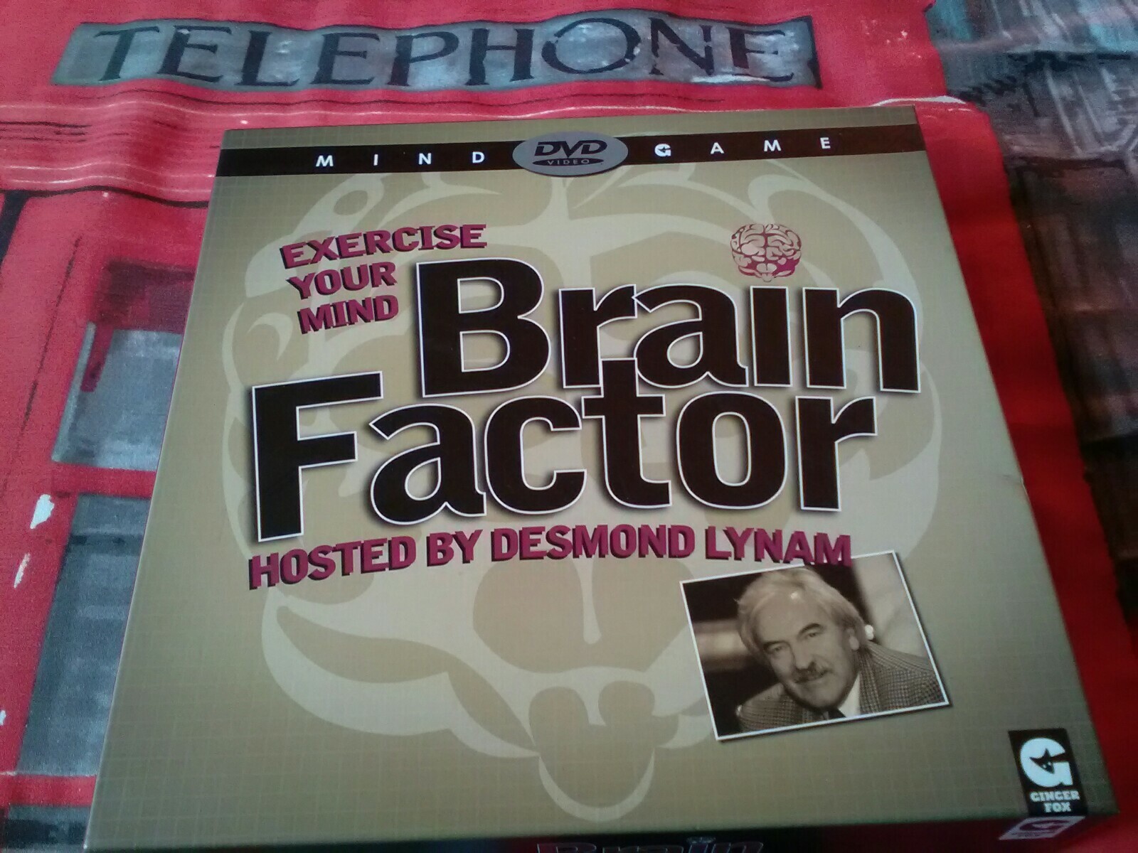 BRAIN FACTOR DVD GAME - HOSTED BY DESMOND LYNAM - EXERCISE YOUR MIND ...
