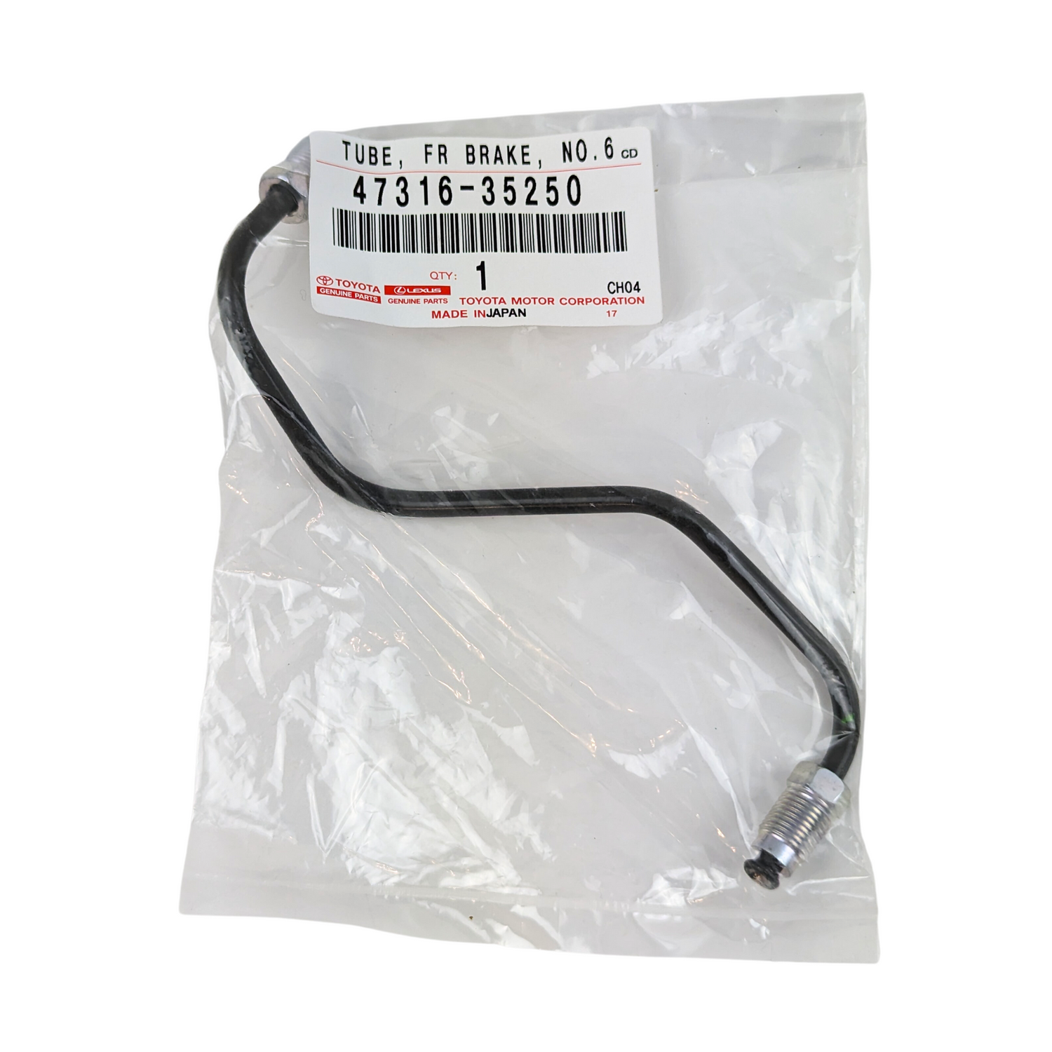 1996-2002 Toyota 4Runner Left Front Brake Tube Caliper Flex Hose ...