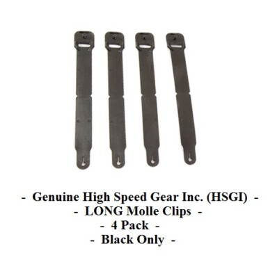 HSGI Taco Pouch Molle Fastener Clips - LONG Clip - Package of 4 Per ...