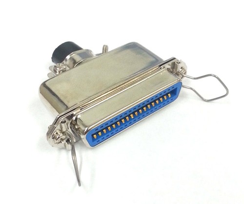 36 Pin Centronics Female Cable Mount Connector 57-60360 | eBay