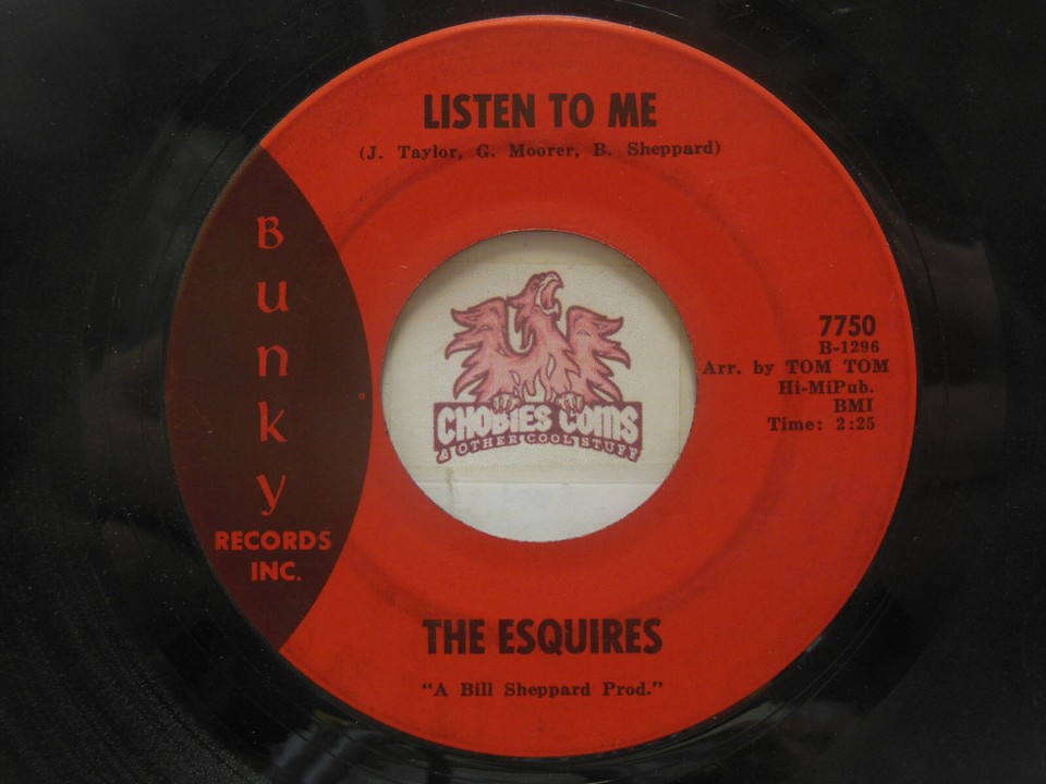 The Esquires – Get On Up / Listen To Me, 45 RPM VG (10D) | eBay