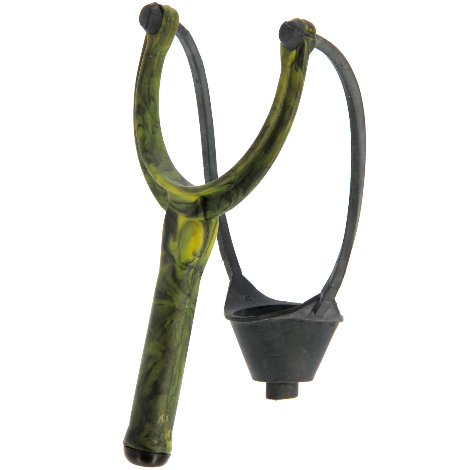 Fishing Bait Catapult Rubber Small Frame for pellets Corn Maggots Match ...