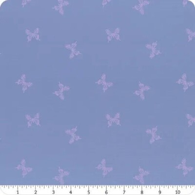 Fat Quarter Ruby Star Society "Backyard" Tiny Butterflies Dusk Blue Quilt Cotton | eBay