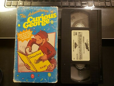 The Adventures Of Curious George VHS VCR 1983 Video Tape Movie Used ...
