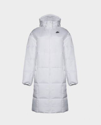 FB7675-100 Nike Therma-FIT PARKA Jacke Damen Größe Weiss/Schwarz ...