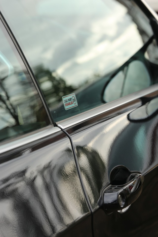 2 x WINDOW WARNING STICKERS INTERNAL GPS TRACKER OBD PORT DISABLED ...