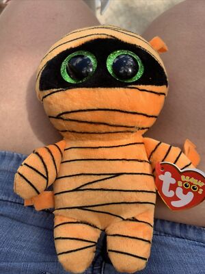 TY Beanie Boo Mask The Mummy 6 Inch 2017 Halloween | eBay