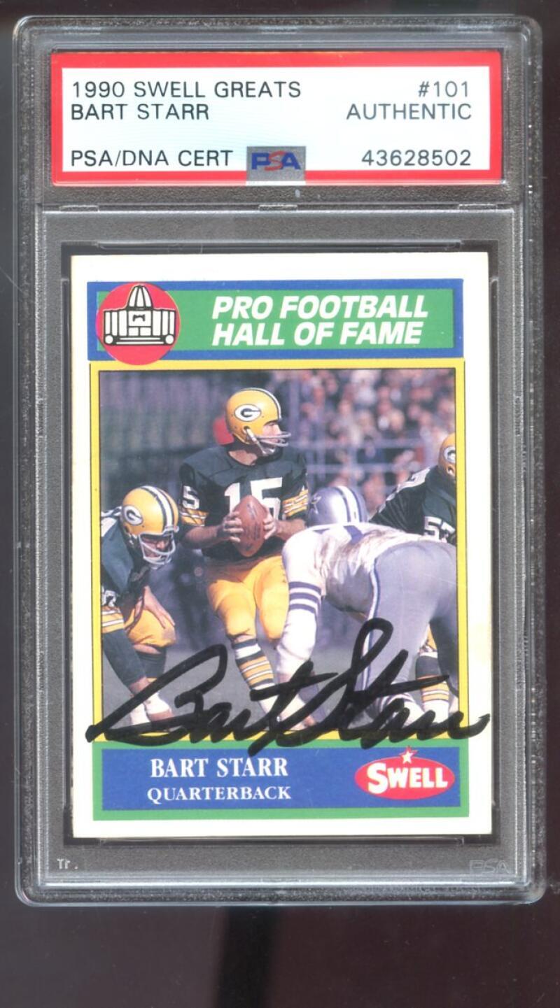 Bart Starr | Autographed Football Memorabilia & NFL Merchandise