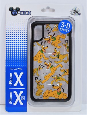 Disney Parks Exclusive Pluto 3-D Effect Apple Iphone 10 XS Cellphone ...
