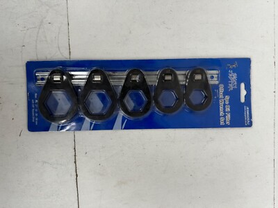 Oil Filter Offset Cap Wrench Set Remove Removal Metric 24 - 38mm 5pc 3/ ...