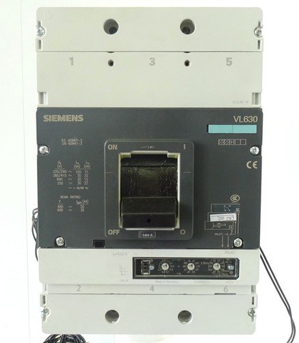 SIEMENS VL630 Leistungsschalter 3VL5750-2AS36-2SE1-Z Circuit Breaker ...