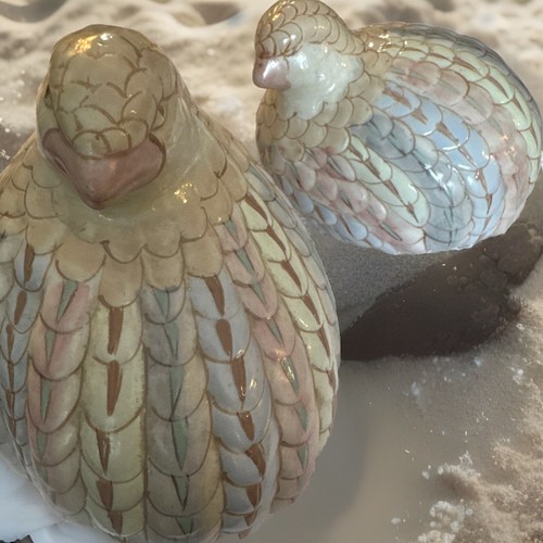 2 Frederick Cooper Quail Figures | eBay