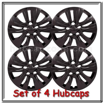4 16" Black Nissan Sentra hubcaps Fits 2020-2025, Sentra Wheel Covers ...