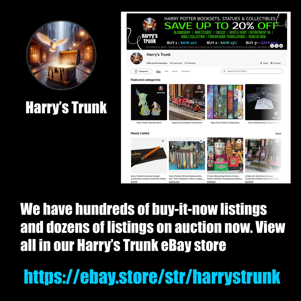 Harry Potter and the Chamber of Secrets Bookend, Grupo Erik - Brand New | eBay