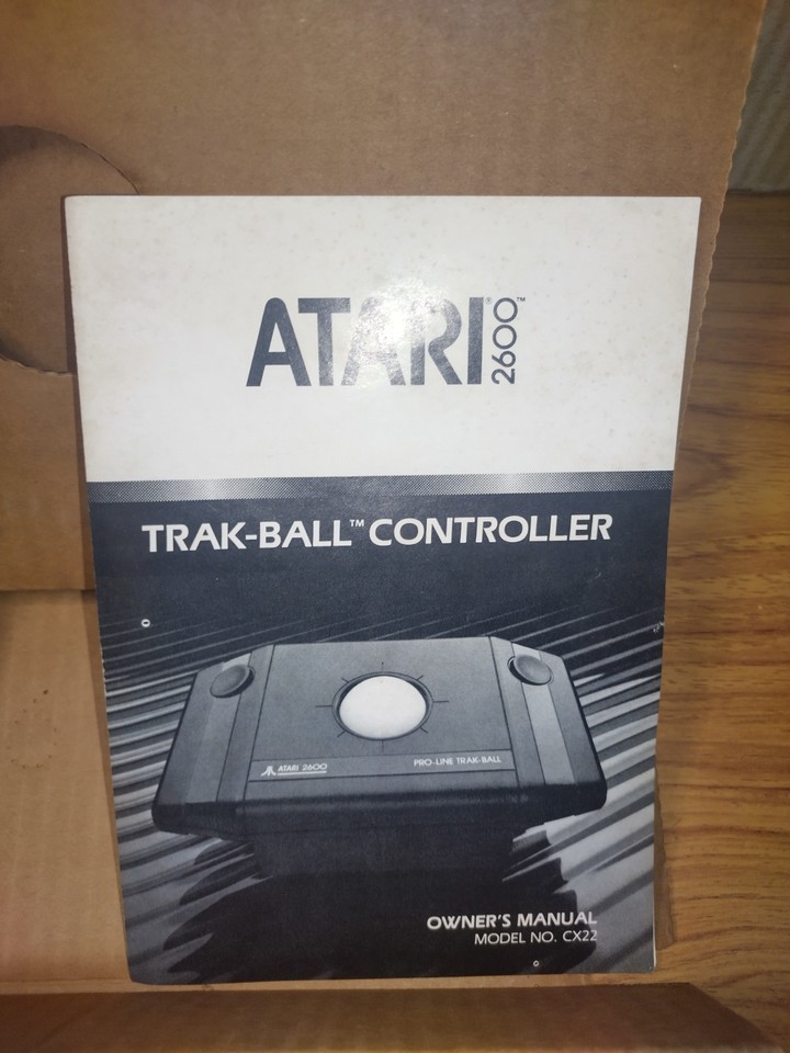 ATARI 2600 Track-Ball CONTROLLER Pro-Line Arcade Action Brand New (NOS ...