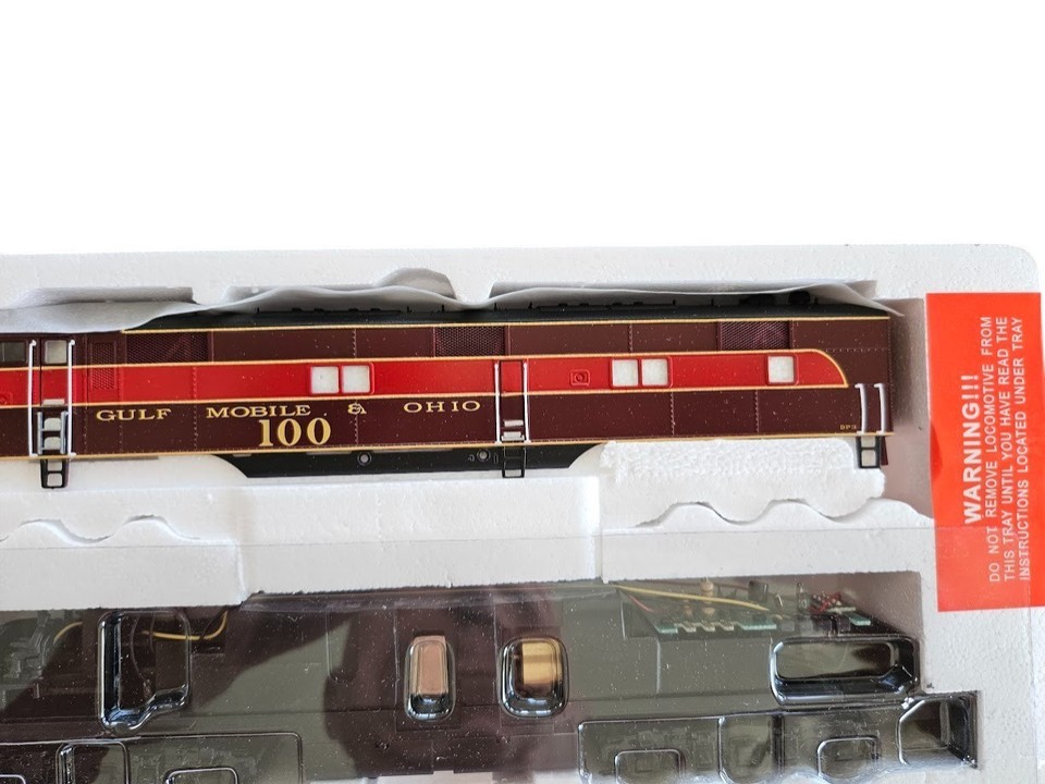HO Scale Proto 2000 21082 GM&O Gulf Mobile & Ohio E7A Diesel Locomotive ...