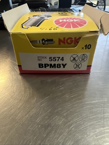 New NGK 5574 BPM8Y Spark Plugs Set Of 9 | eBay