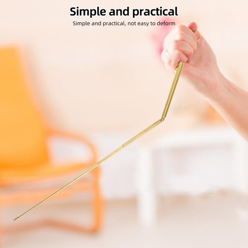 2 Pieces Brass Multi-use Dowsing Tool Outdoor Divining Stick Daily ...