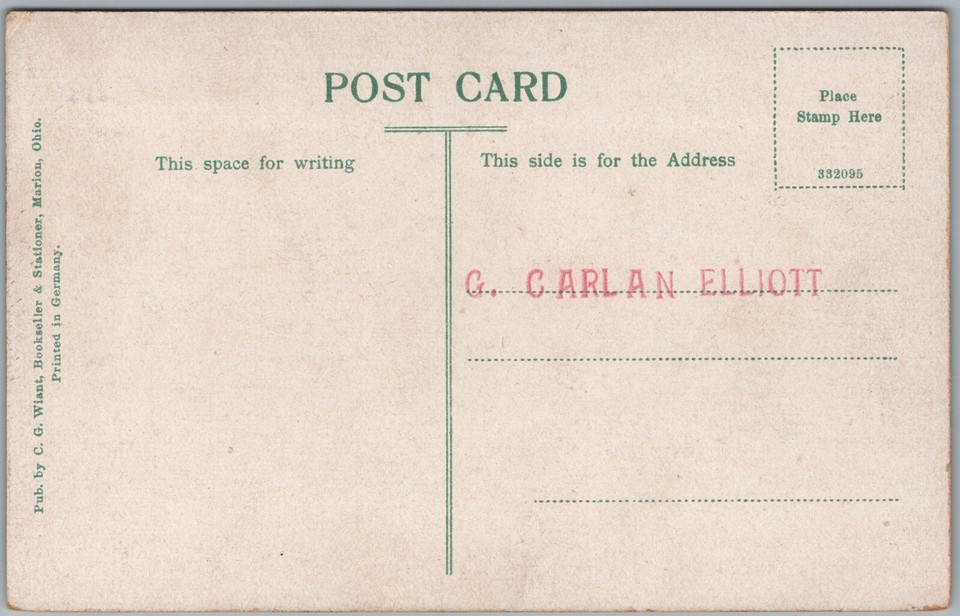 Marion Public Library Marion Ohio Postcard Y254 | eBay