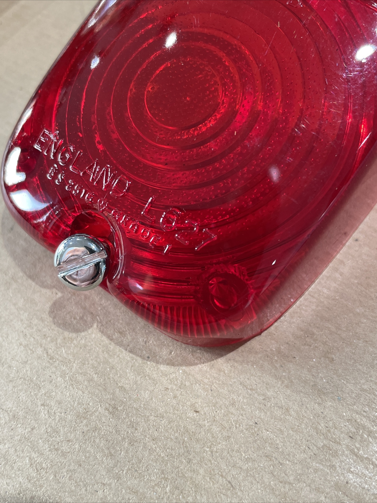 LUCAS LENSES L627 JAGUAR XK150 MK2 DAIMLER LIMOUSINE TOP AMBER LENS ...