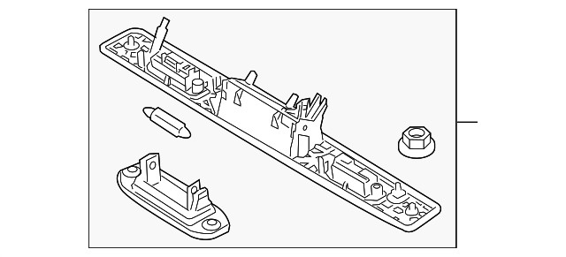 Genuine Volvo Handle Outside 31391301
