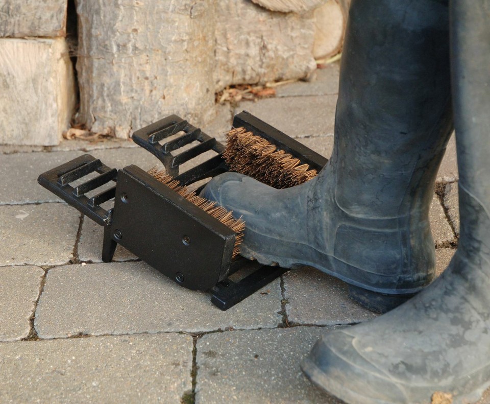 Three-in-One Boot Jack, Boot Brush & Scraper | eBay UK
