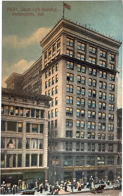 State Life Building, Indianapolis, Indiana, vintage postcard | eBay