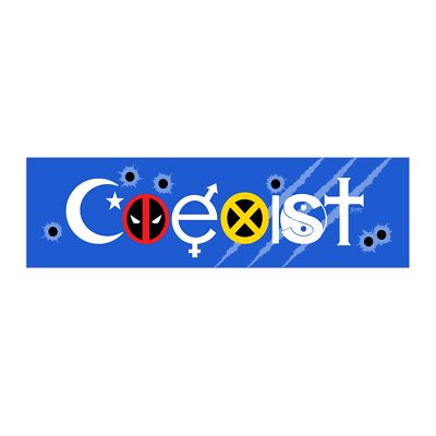 Best Bubs Coexist Bumper Sticker | eBay