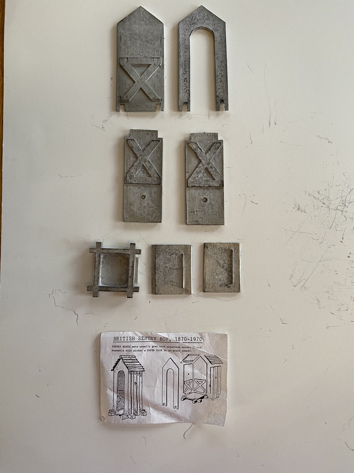 Sarum Miniatures British Sentry Box 1870-1970 for 54mm Figures Metal ...