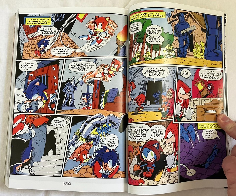Knuckles The Echidna Complete Archie Comics Collection Archives - Sonic ...