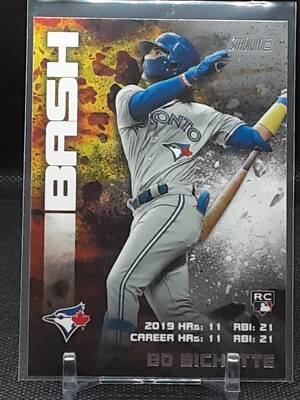 BO BICHETTE 2020 STADIUM CLUB BASH & BURN ROOKIE BLUE JAYS N1 | eBay