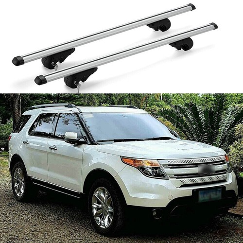 2PCS Crossbars Cross Bar Cargo Carrier Fits For Ford Explorer 2011-2019 ...