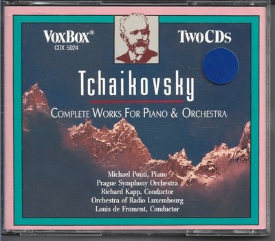 Tchaikovsky Complete Works for Piano & Orchestra VoxBox 2 CD set | eBay