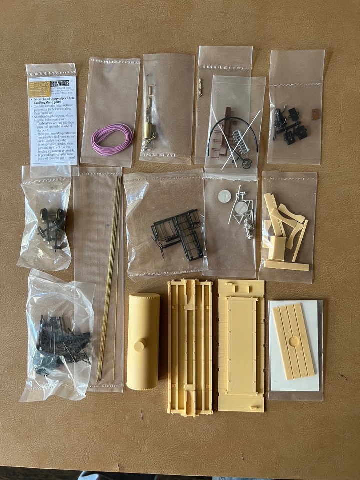 Foothill Model Works On30 Free-Lance 20' Fire Fighting Car Kit | eBay