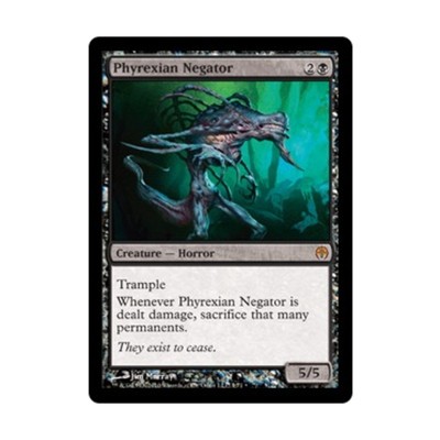 WOTC MtG Phyrexia vs. The Coalition Phyrexian Negator (R) (Foil) EX | eBay