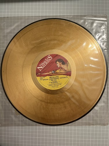 Metallica Creeping Death 12" GOLD Anniversary Edition LP Vinyl 1986 | eBay