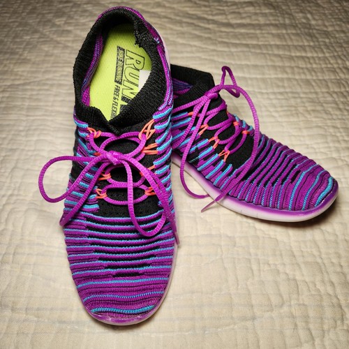 Nike Run Natural Free and Flexible Womens Running Shoes, Sz 5.5 Purple ...