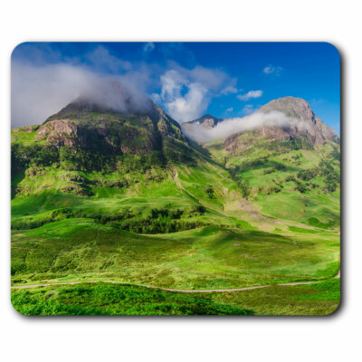 Computer Mouse Mat - Glencoe Mountains Scotland Office Gift #12551 | eBay